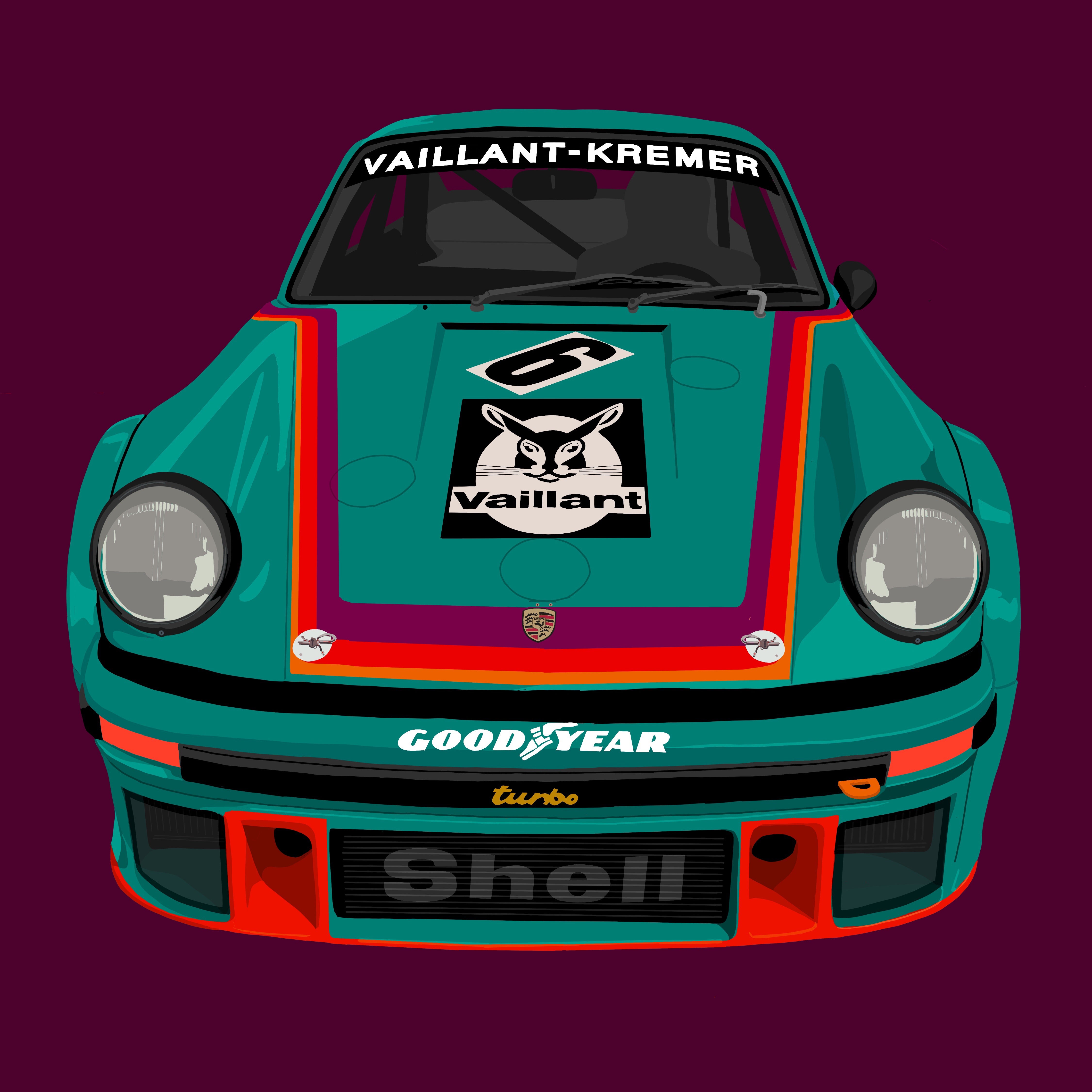 Porsche 934 Art Prints - Ächtung Kraft